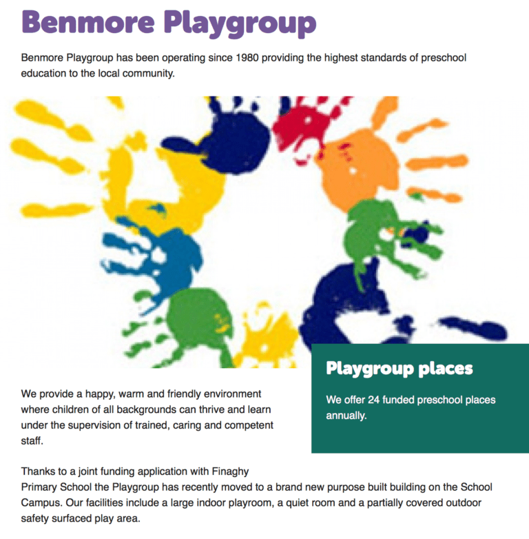 2004: Finaghy Campus - Finaghy Primary School